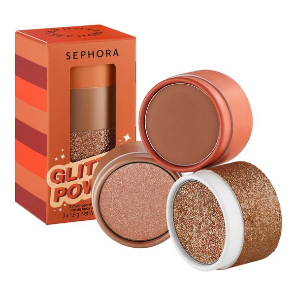 Glitter Power - Wielofunkcyjne trio cieni do powiek i SEPHORA ...