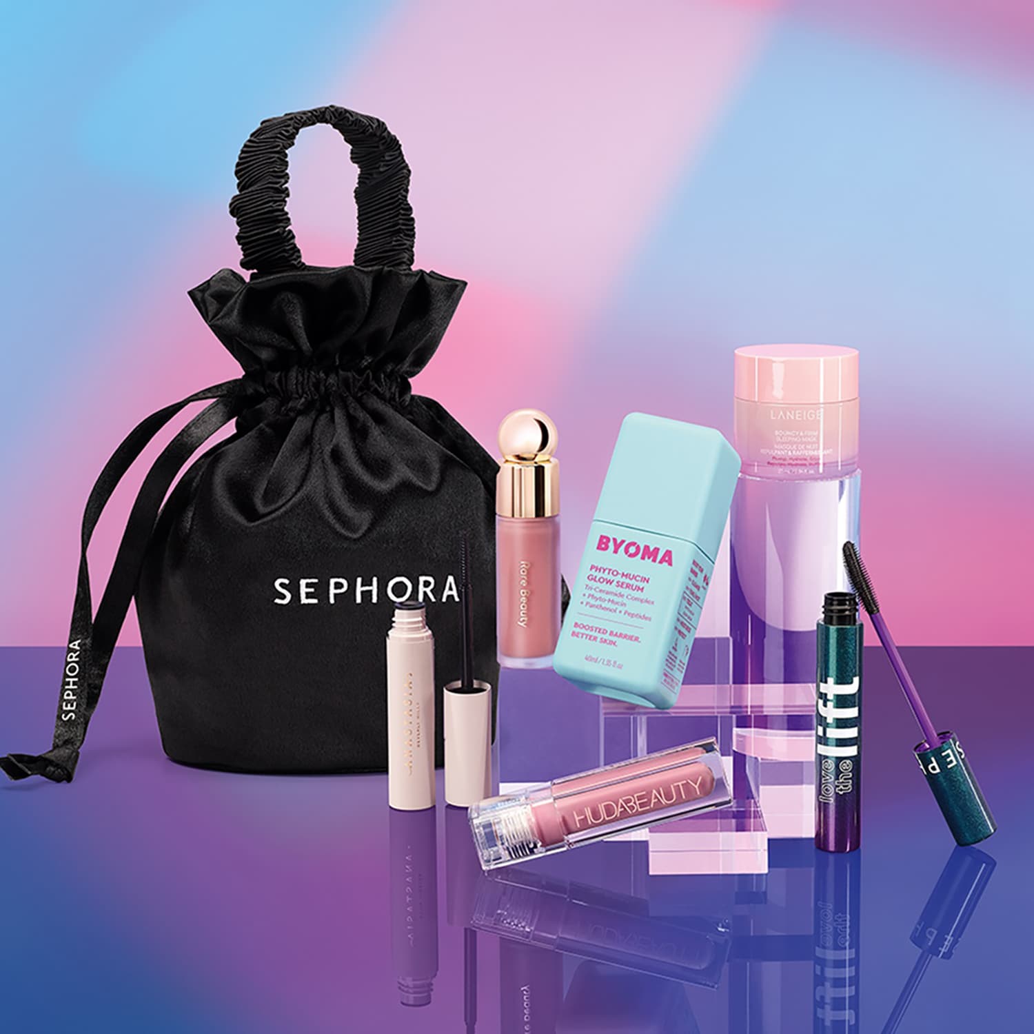 Gleamy Dreamy - Zestaw do pielęgnacji i makijażu i SEPHORA FAVORITES ≡ ...