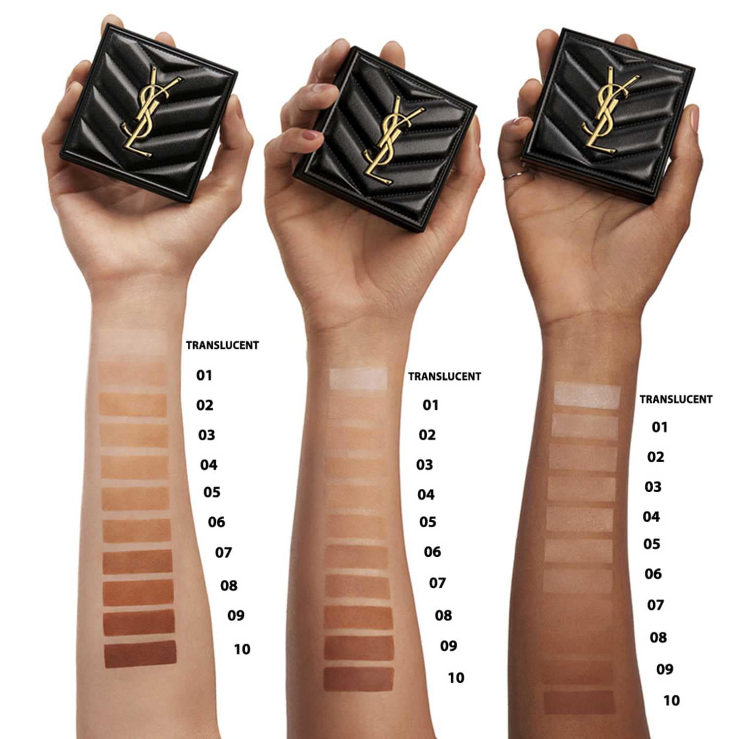 YSL All Hours Hyper Finish – wielofunkcyjny puder matująco-utrwalający i YVES SAINT LAURENT ≡ ...