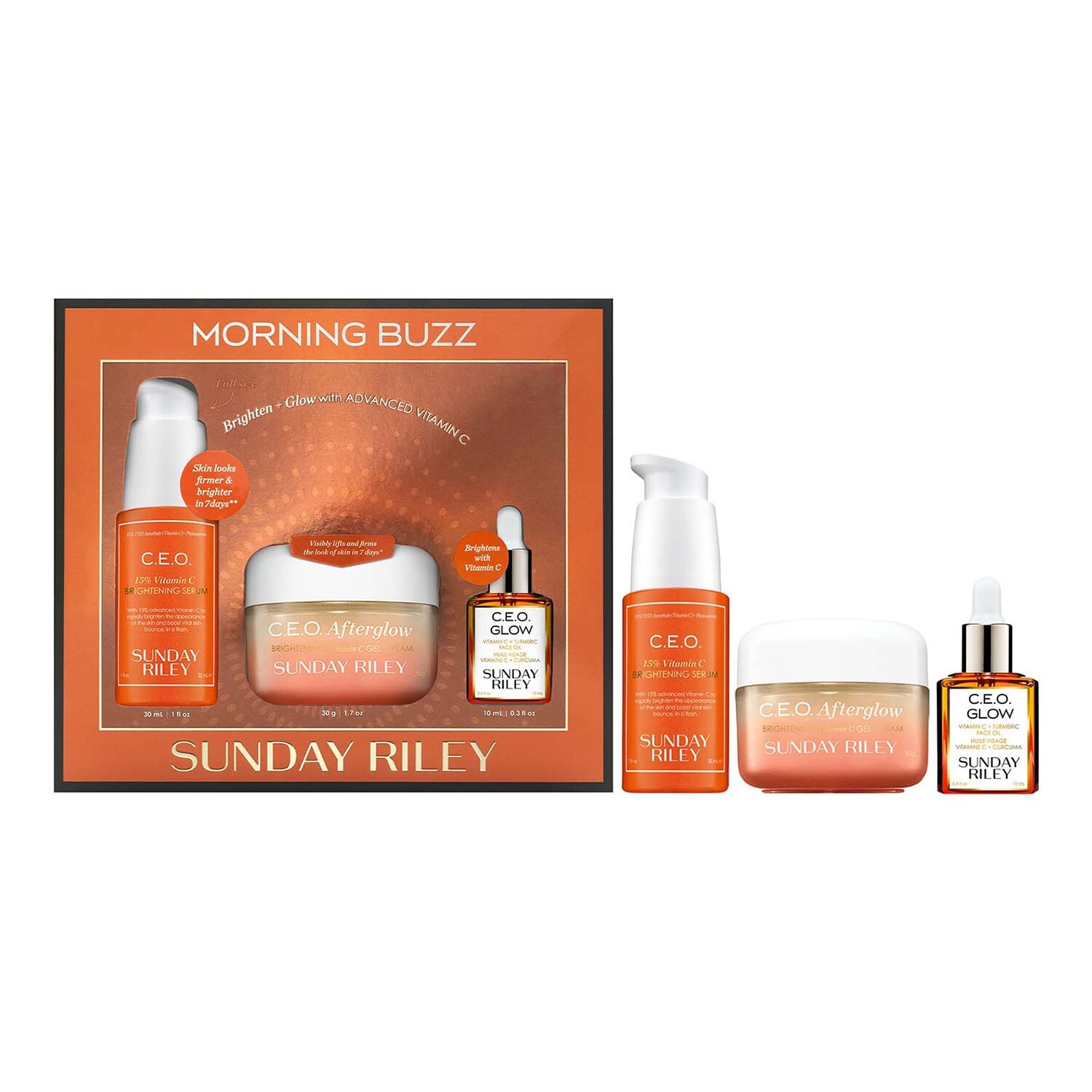 Morning Buzz - Zestaw kosmetyków i SUNDAY RILEY ≡ SEPHORA