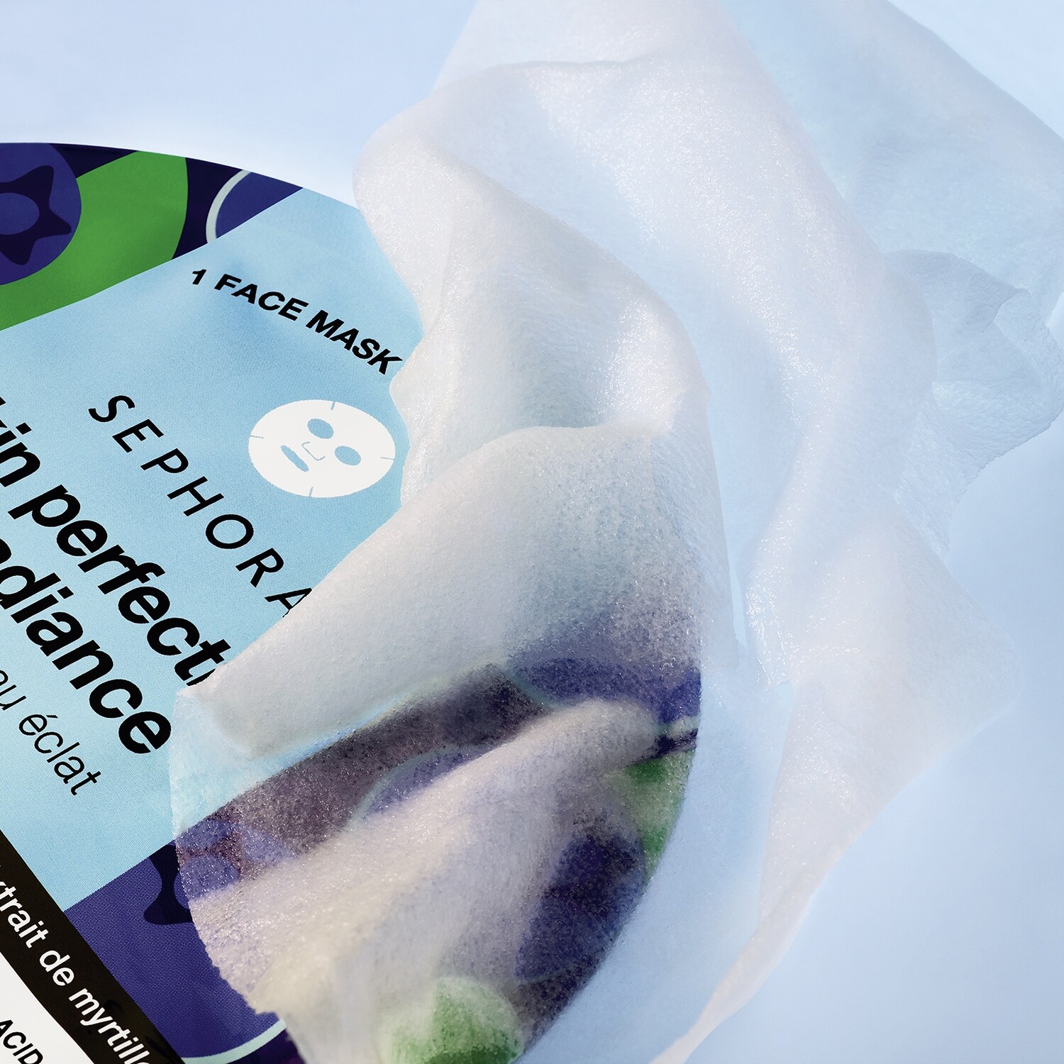 Maska z wyciągami z owoców i kwasem hialuronowym - Maska w płachcie na ...