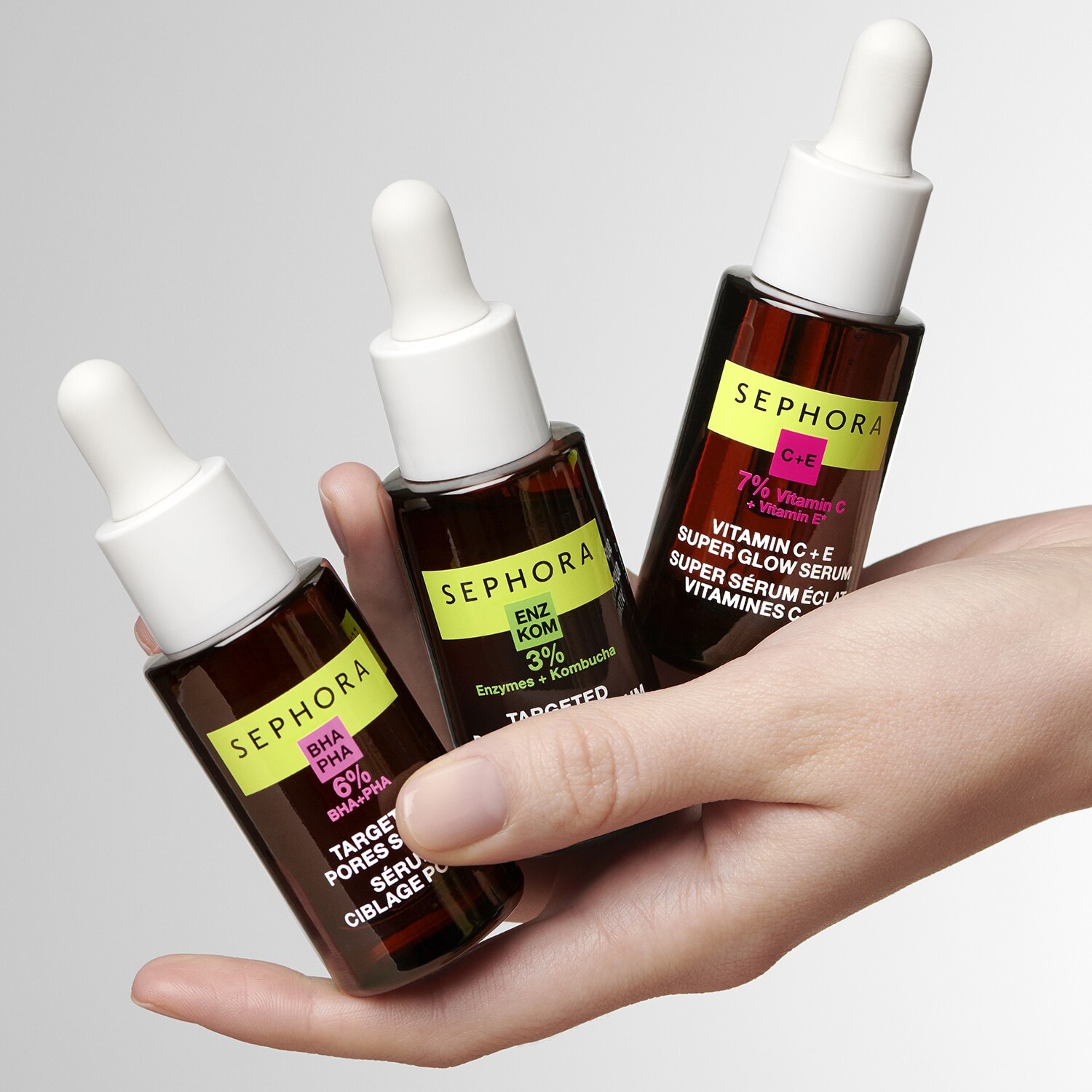 Zestaw 3 serum - Zestaw do pielęgnacji twarzy i SEPHORA COLLECTION ≡ ...