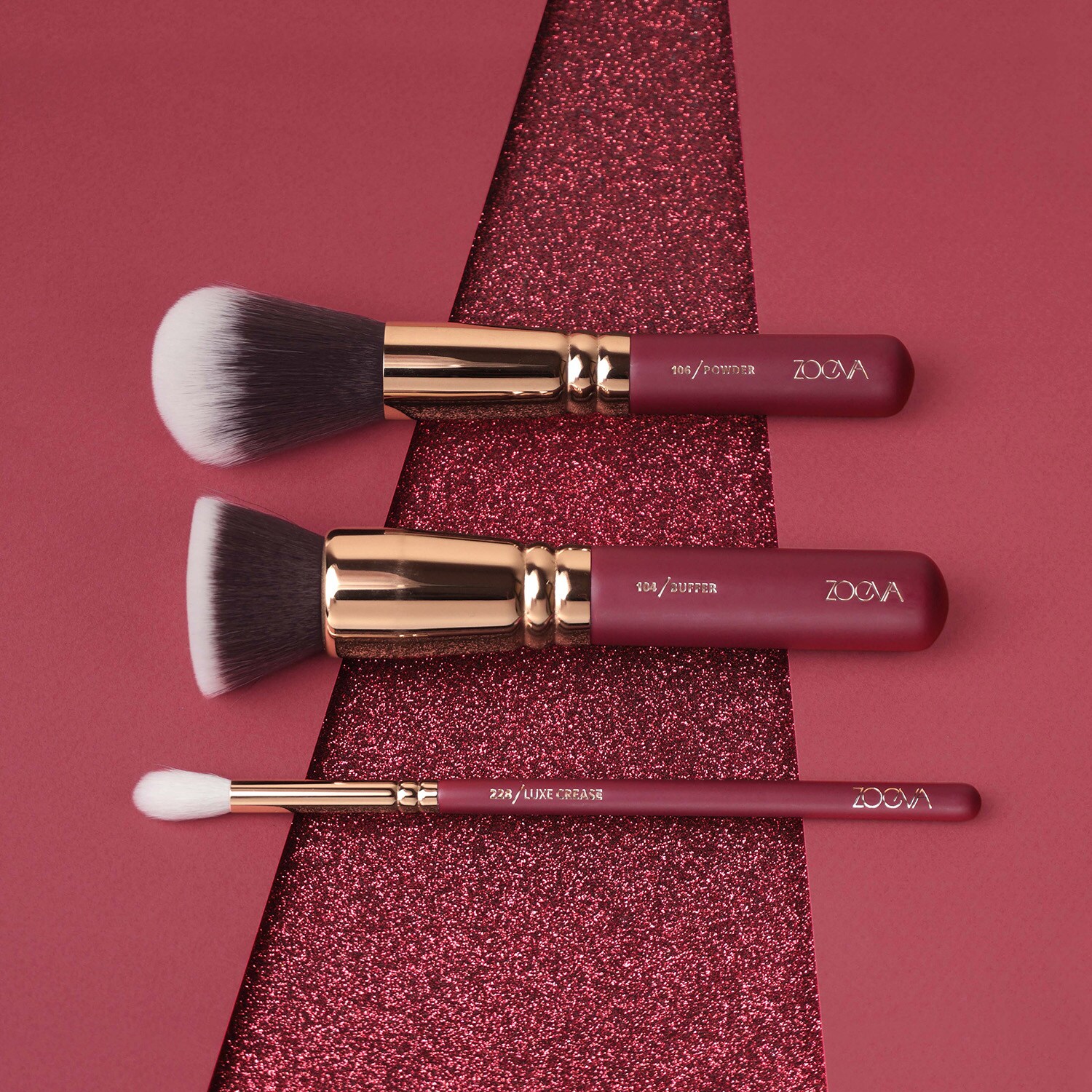 228 Luxe Crease Share Your Radiance - Pędzel do cieni do powiek i ZOEVA ...