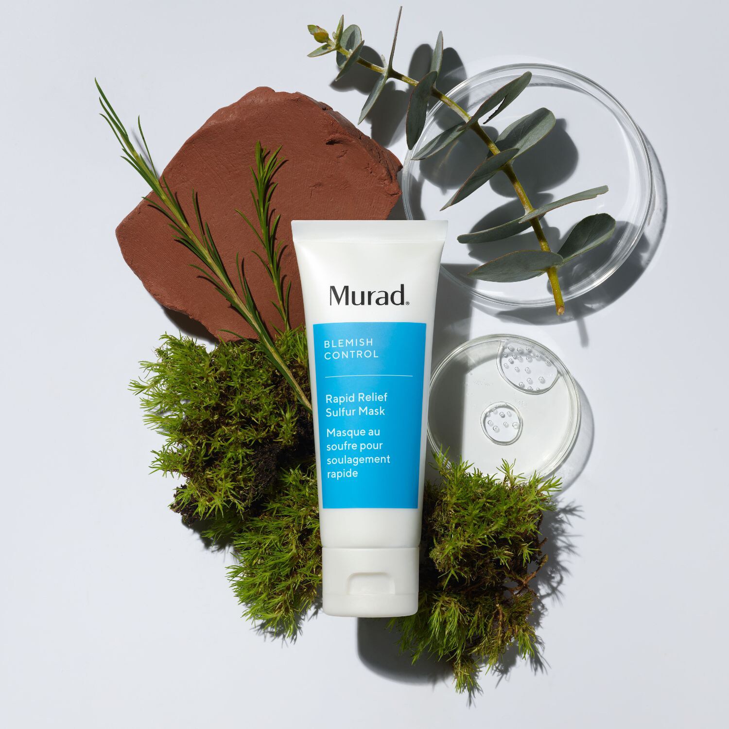 Rapid Relief Sulfur Mask - Oczyszczająca maska do twarzy z siarką i ...