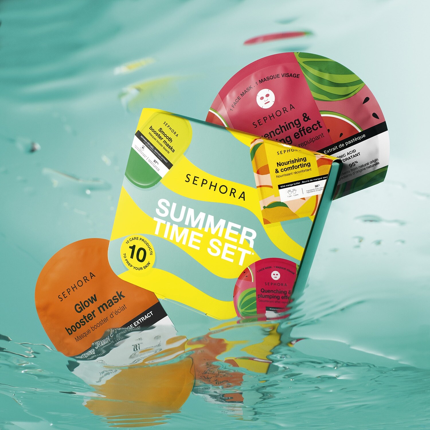 Colorful Summer Time Set - Zestaw kosmetyków przygotowujących na lato i ...