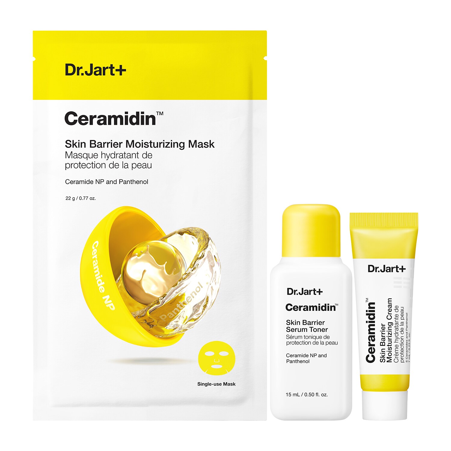 Ceramidin™ - Zestaw podróżny z maseczką nawilżającą i DR.JART+ ≡ SEPHORA