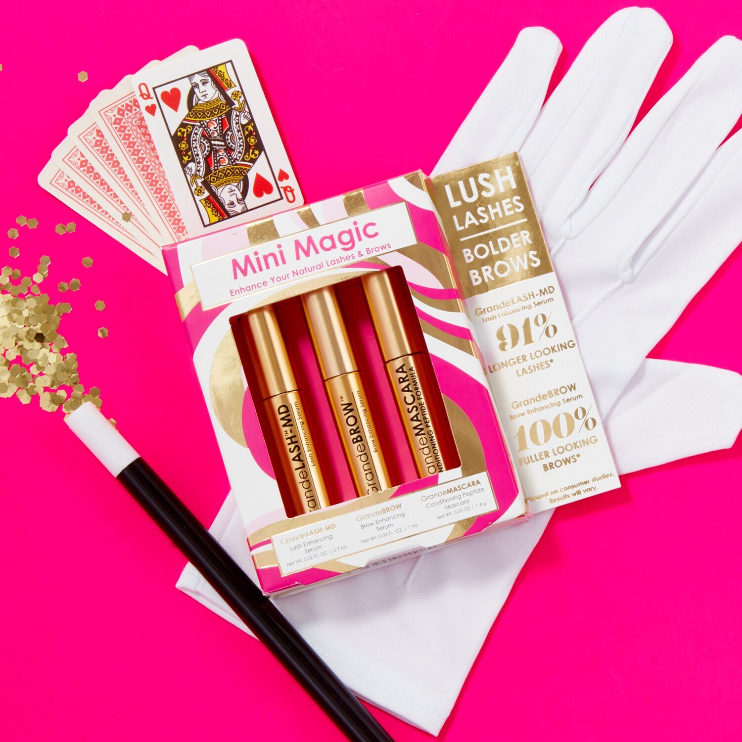 Mini Magic Set – Zestaw do rzęs i brwi i GRANDE COSMETICS ≡ SEPHORA