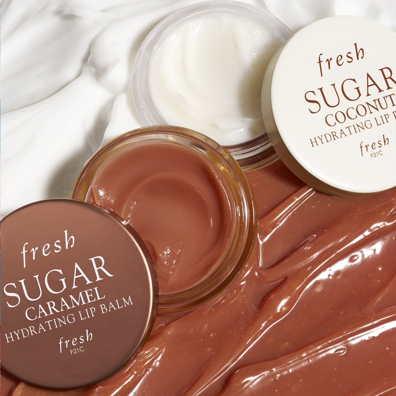 Sugar Coconut Hydrating Lip Balm - Balsam do ust i FRESH ≡ SEPHORA
