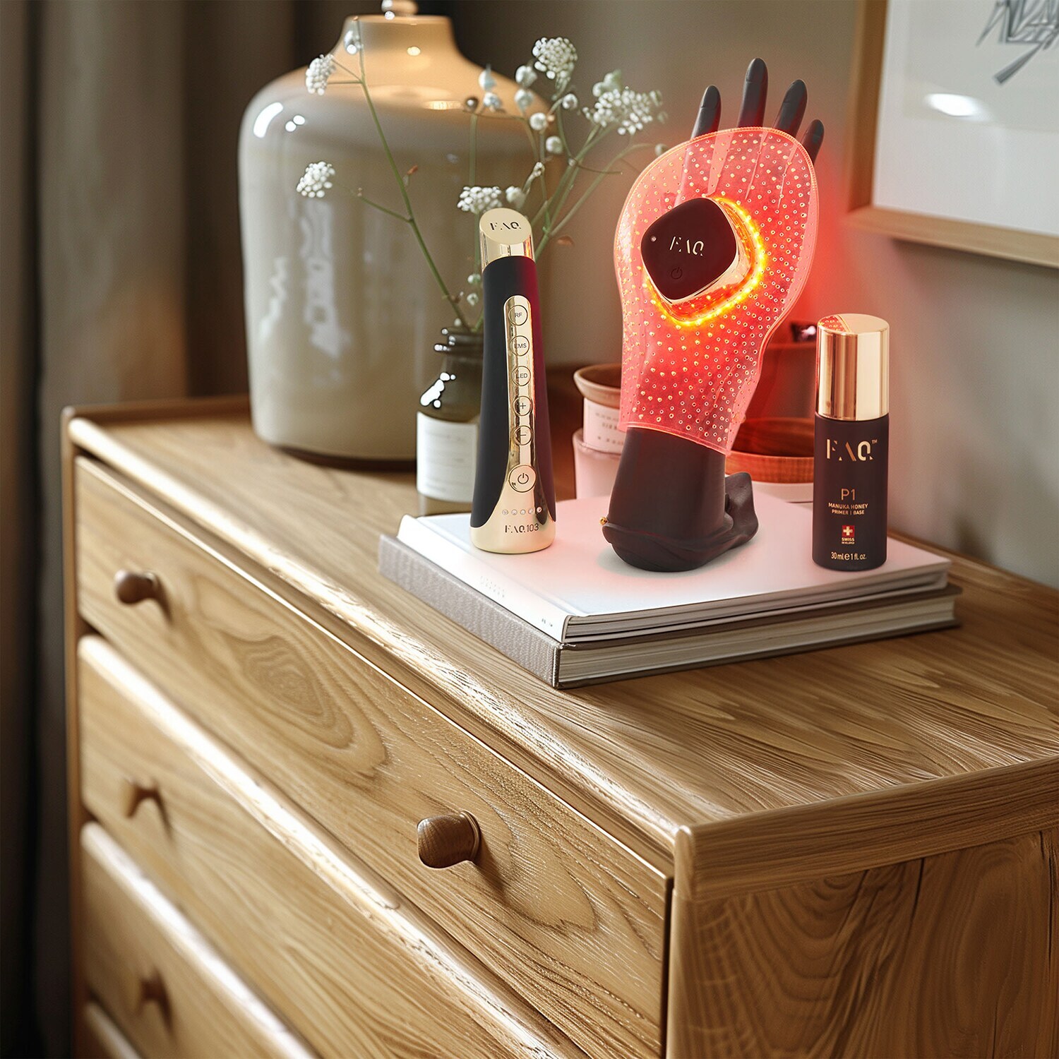 FAQ™ 221 - Przeciwstarzeniowa maska LED na rękę i FOREO ≡ SEPHORA