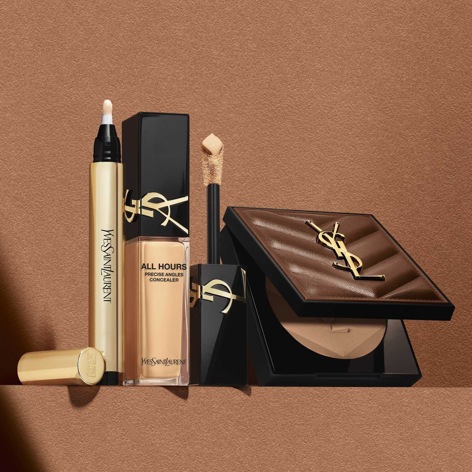 YSL All Hours Hyper Bronze – wielofunkcyjny puder brązujący i YVES ...