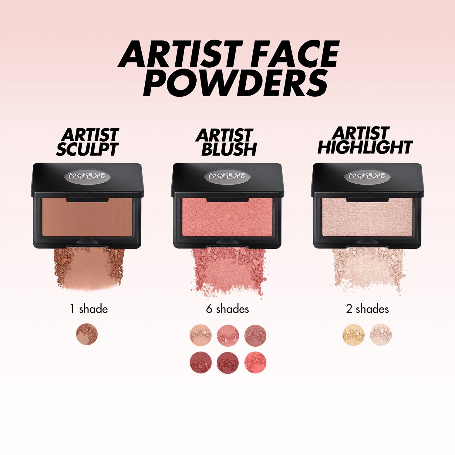 Artist Face Powders - Róż i MAKE UP FOR EVER ≡ SEPHORA