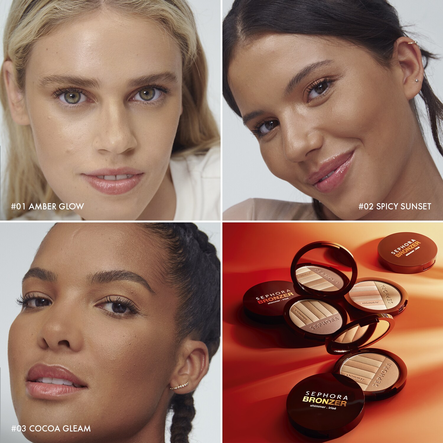BRONZER SHIMMER - Opalizujący puder brązujący i SEPHORA COLLECTION ≡ ...